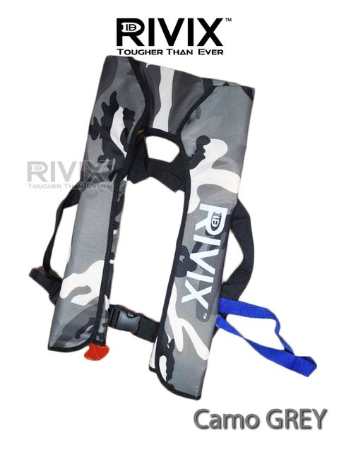 Inflatable Life Jacket with Free CO2 and Water Soluble Tablet – RIVIX BOAT