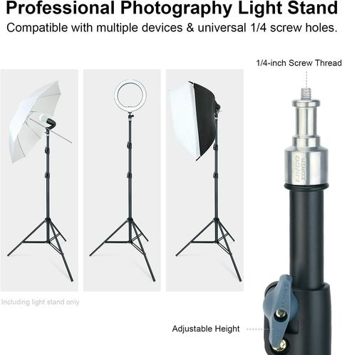 LINCO Heavy Duty Light Stands for Lights / Reflectors / Softbox ...