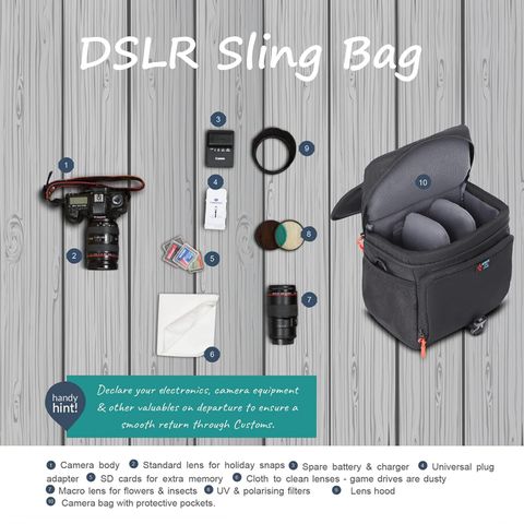 Mobius Everyday DSLR Sling Bag – CXG