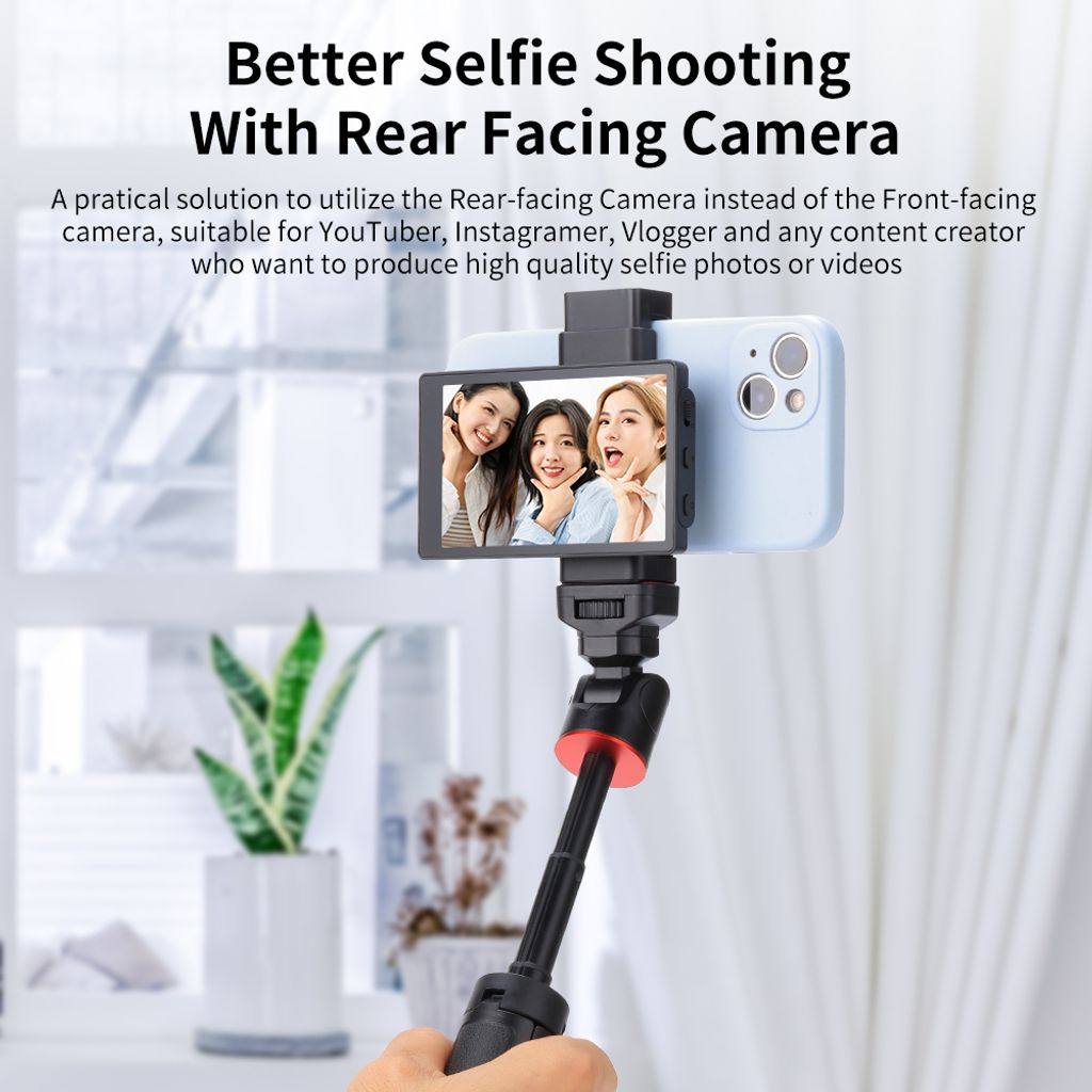 Kingma Vlog Screen Kit Phone Selfie Monitor with Bluetooth Remote For ...