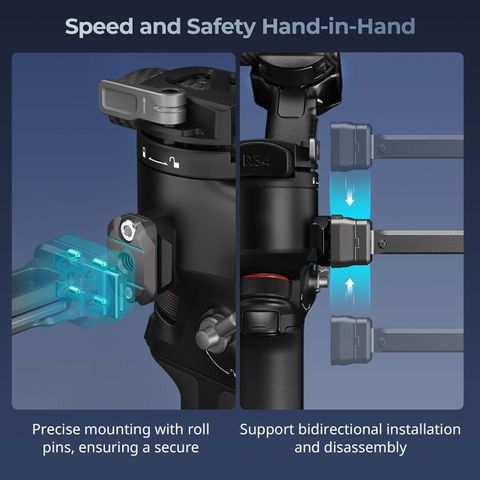 SmallRig HawkLock H21 Monitor Support for DJI Stabilizers 4637 for DJI ...