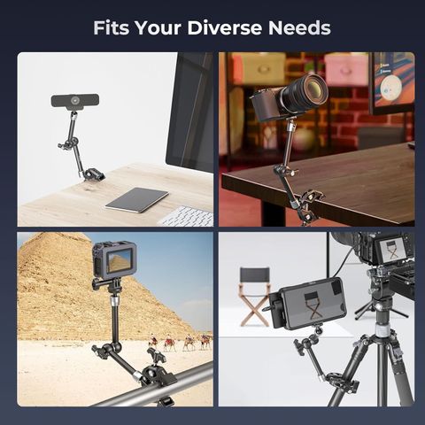 SmallRig Magic Arm Clamp Set Camera Mount Articulated Friction Arm with ...