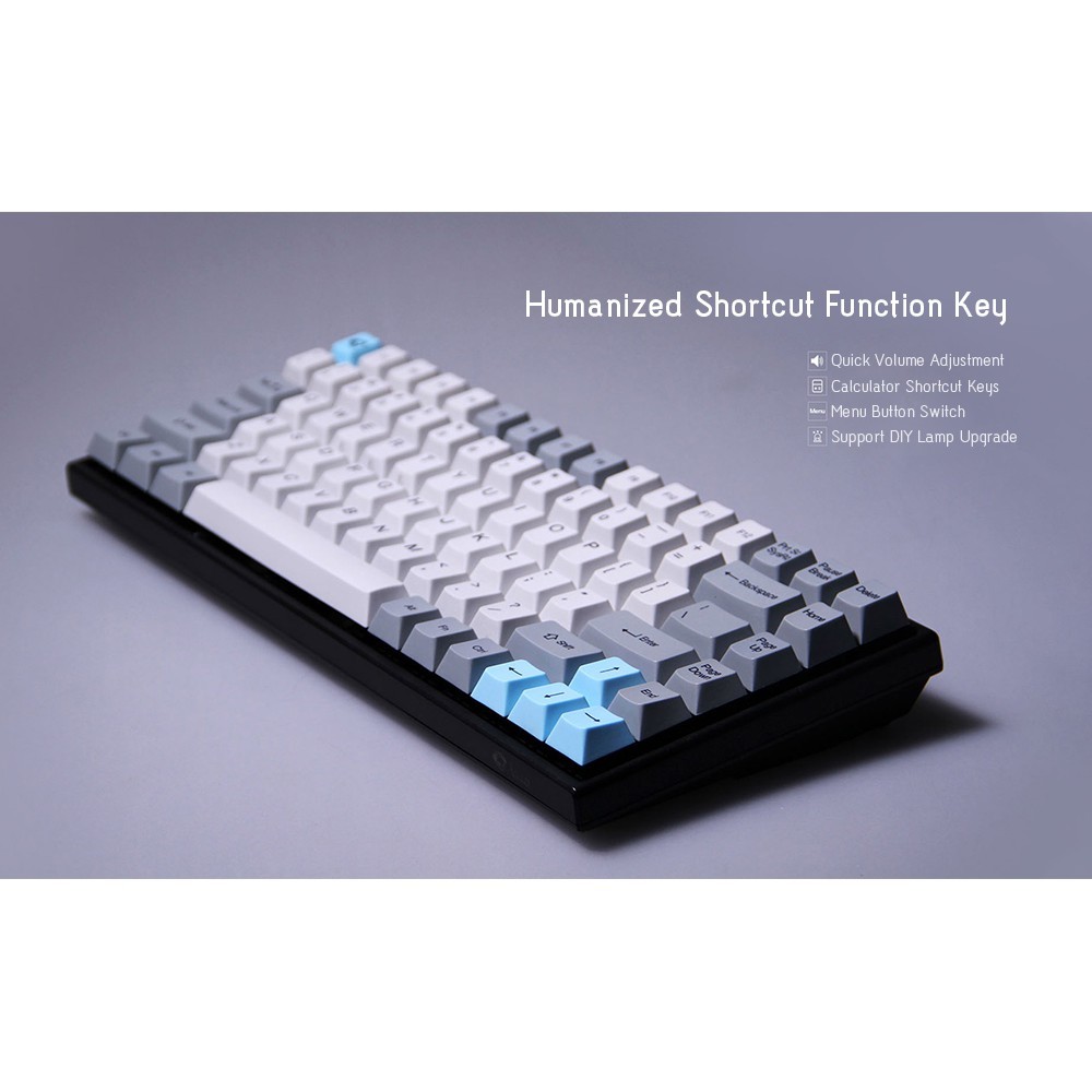 Akko 3084 Silent Mechanical Keyboard Bluetooth Wireless Dual Mode PBT ...