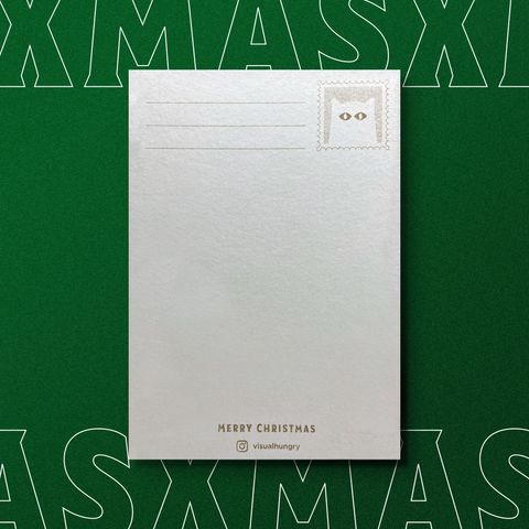 visual hungry_home sweet home Xmas card – Risograph Museum