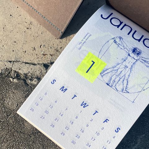 RISO名畫 】2025月曆 – Risograph Museum