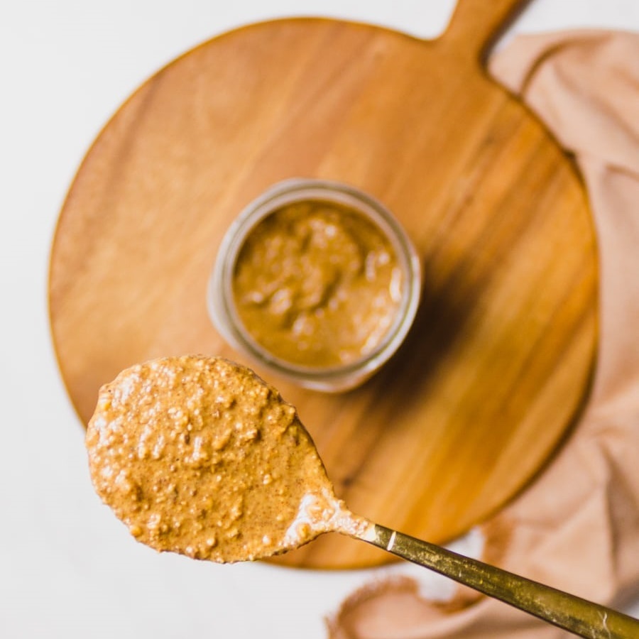 Pure Almond Crunchy Butter (Sugar Free) – Ketogenius Kitchen