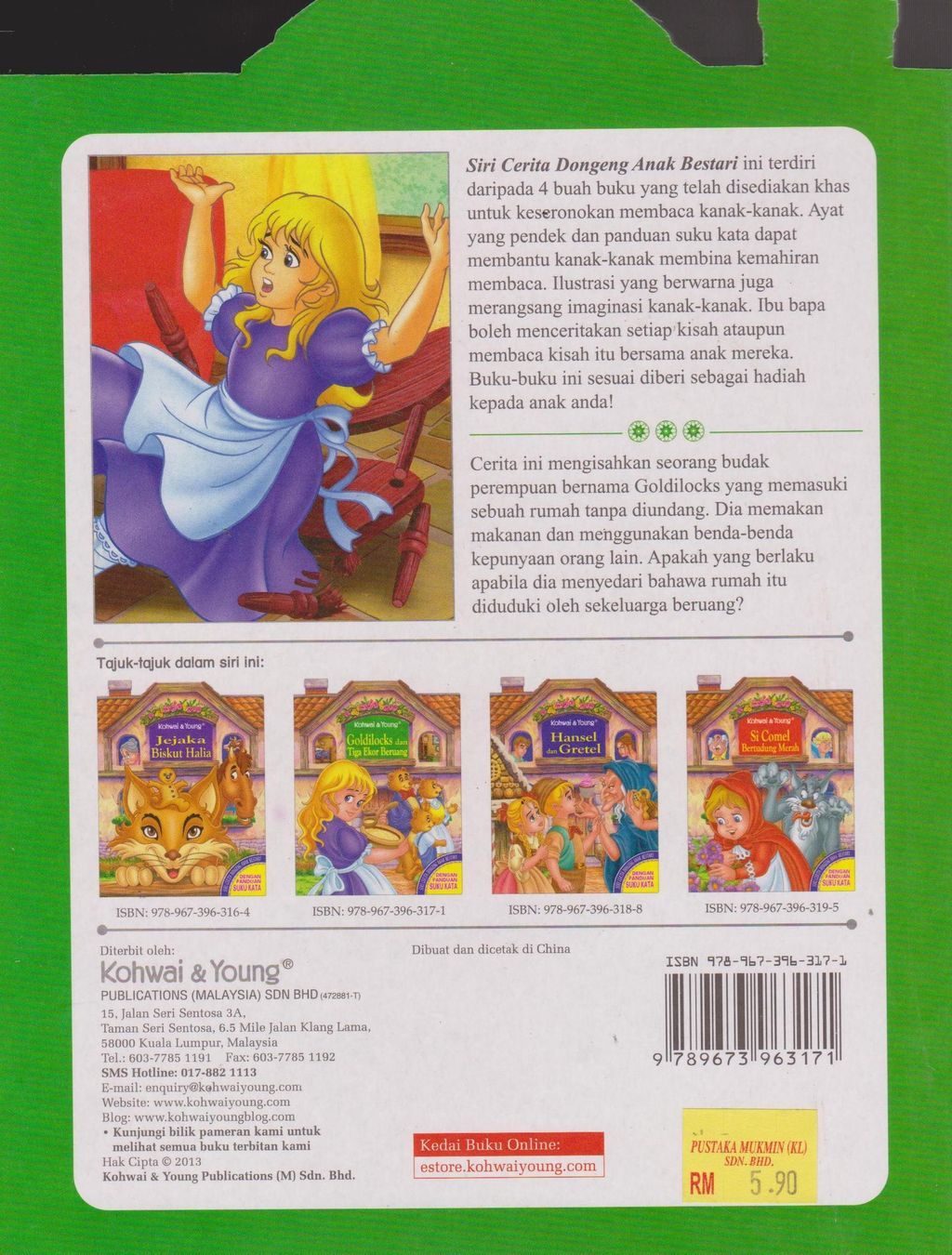 Goldilocks Dan Tiga Ekor Beruang – Pustaka Mukmin KL - Malaysia's ... Goldilocks Dan Tiga Ekor Beruang – Pustaka Mukmin KL - Malaysia's ...