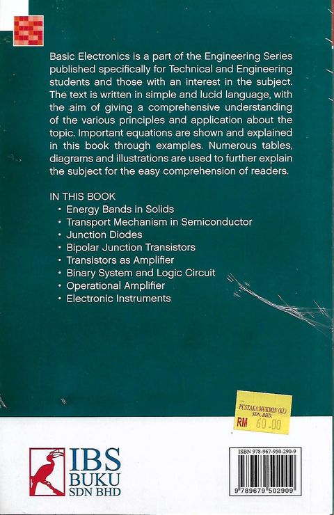 Basic Electronics - Engineering Series – Pustaka Mukmin KL - Malaysia's Online Bookstore