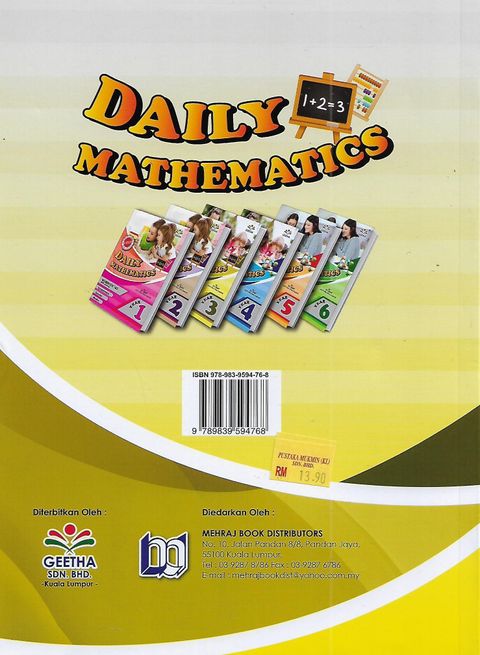 Daily Mathematics Workbook Year 3 – Pustaka Mukmin KL - Malaysia's ...