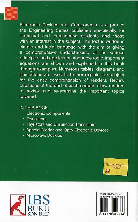 Engineering Series: Electronic Devices and Components – Pustaka Mukmin ...