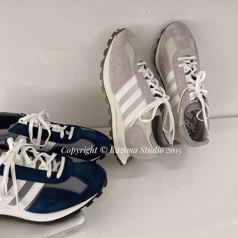 Adidas Originals Racing 奶灰色／深藍色 – Kazima Studio