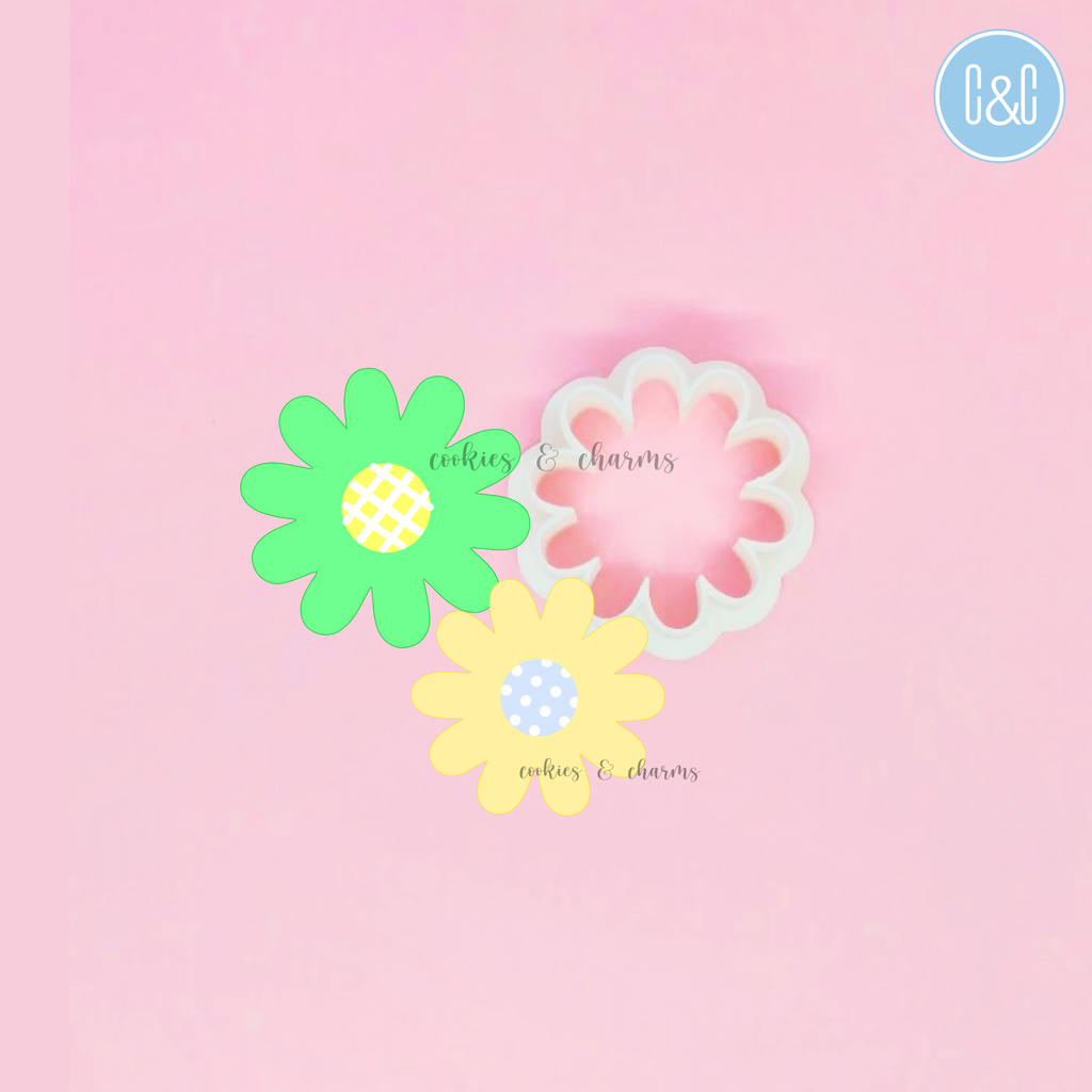 Daisy Flower Cutter – Cookies And Charms