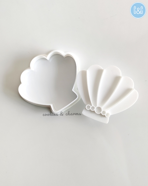 Sea Shell Cookie Cutter – Cookies And Charms