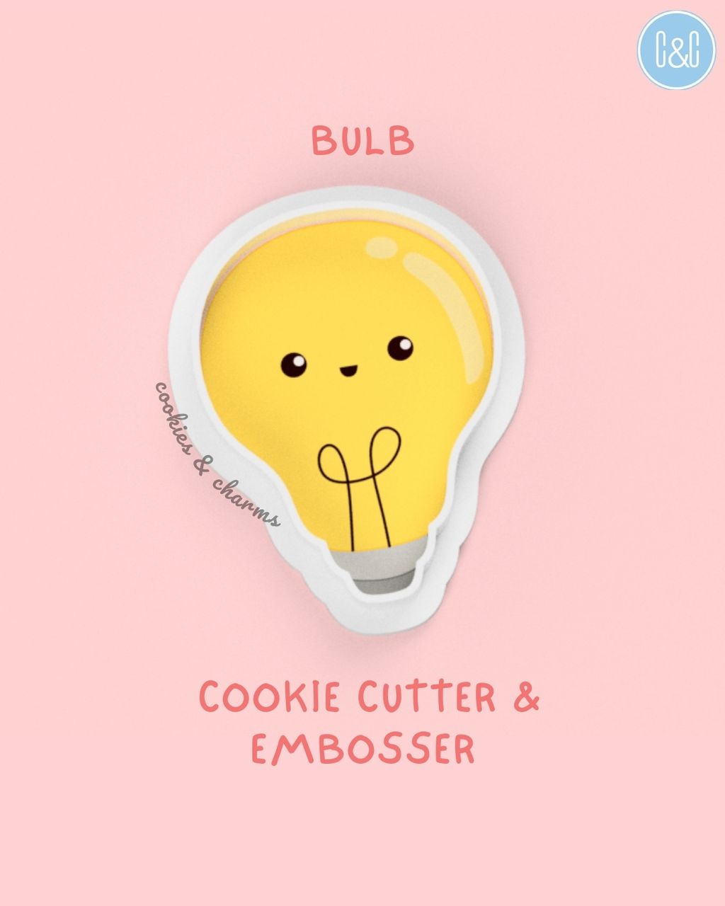 Light Bulb Cookie Cutter and Embosser – Cookies And Charms
