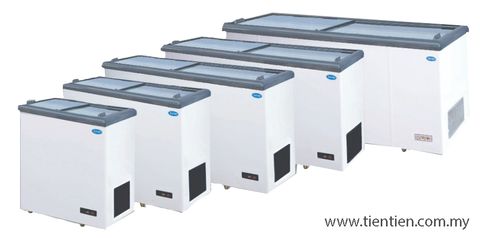 SNOW Chest Freezer (Flat Glass Sliding Lid) LY450GL (RF035)
