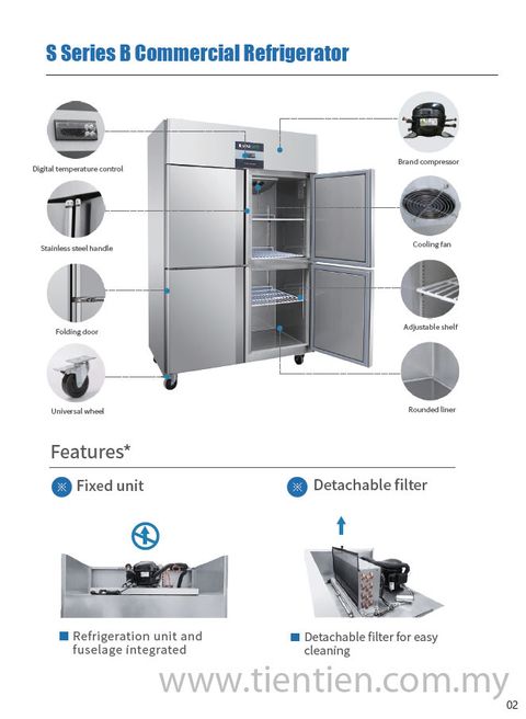 LV 2 Door Upright Chiller