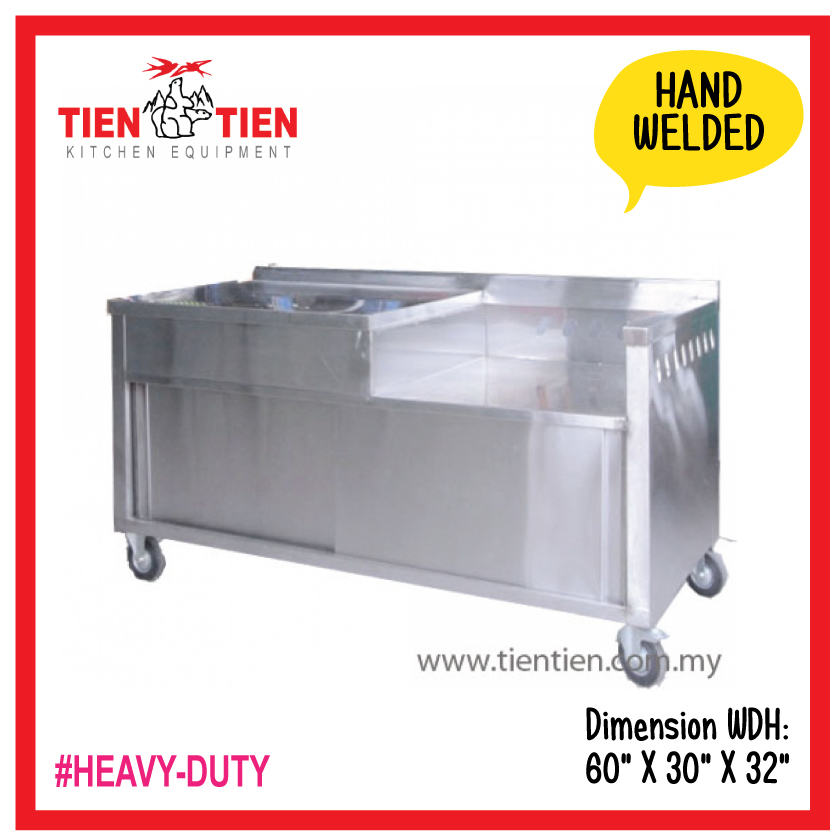 TIEN TIEN Stainless Steel Roti Canai Stall