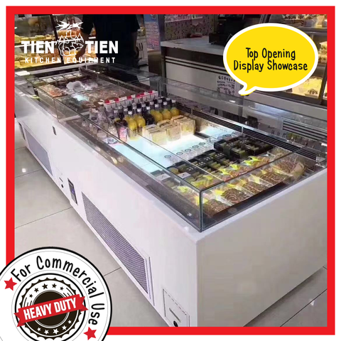 Top Opening Display Showcase