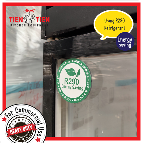 RF/KM25 Eco 3 Doors Display Chiller - 1181L