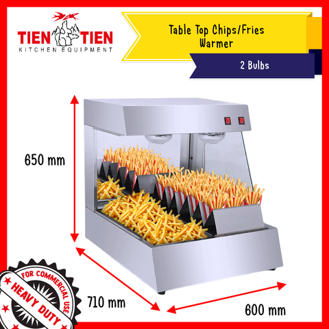 OT/CW01 Table Top Chips / Fries Warmer 0.9kW