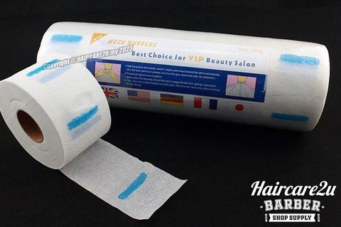 Disposable Neck Ruffles Paper with Muffler Scarf Paper Salon & Barber ...