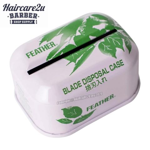 Feather Double Edge Blade Disposal Case – HAIRCARE2U.my - Barber ...