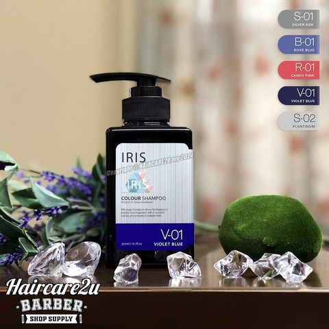300ml Iris Color Wash Hair Shampoo – HAIRCARE2U.my - Barber & Salon ...