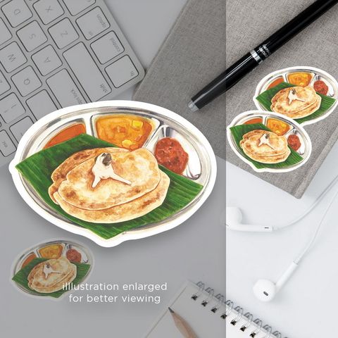Happy Potion Sticker - Roti Canai HPST044 – Salt x Paper Stationery & Gifts