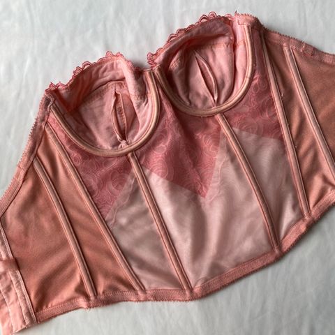 Coral Lace Bustier (32C) – Violette Wears