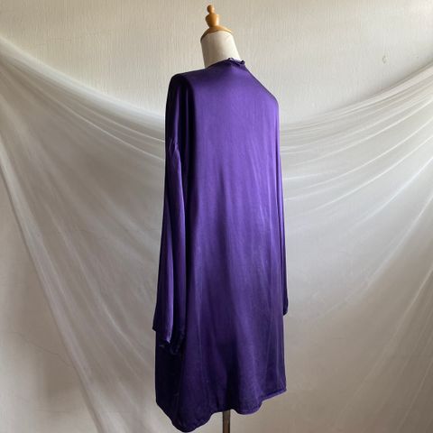 Purple Silk Robe (M/L) – Violette Wears