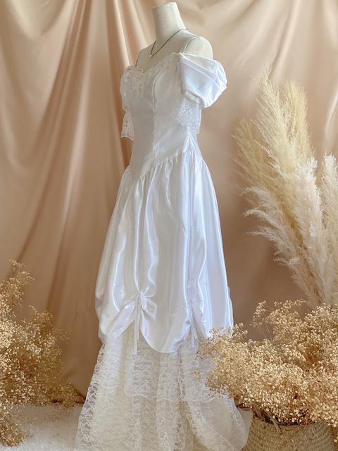Vintage Princess White Dress (S-M) – Violette Wears