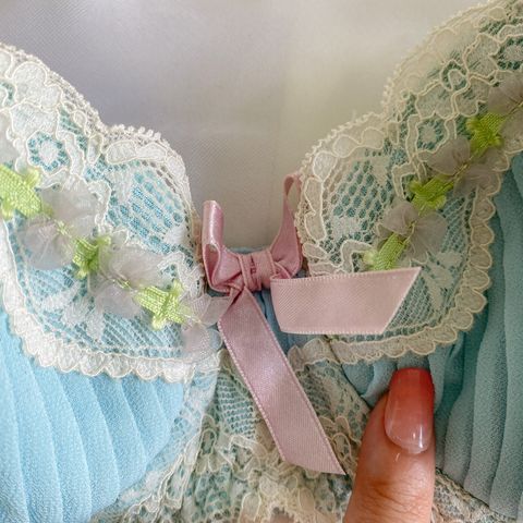 Peach John Blue Bra (34C) – Violette Wears