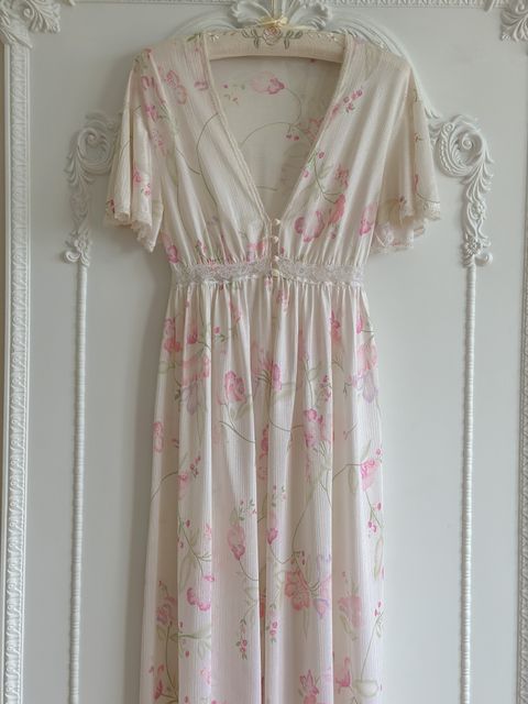 Vintage Val Mode Floral Robe (S-M) – Violette Wears