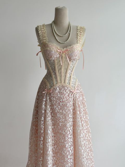LaceMade "The Glass Candy Corset Dress" (XS) – Violette Wears
