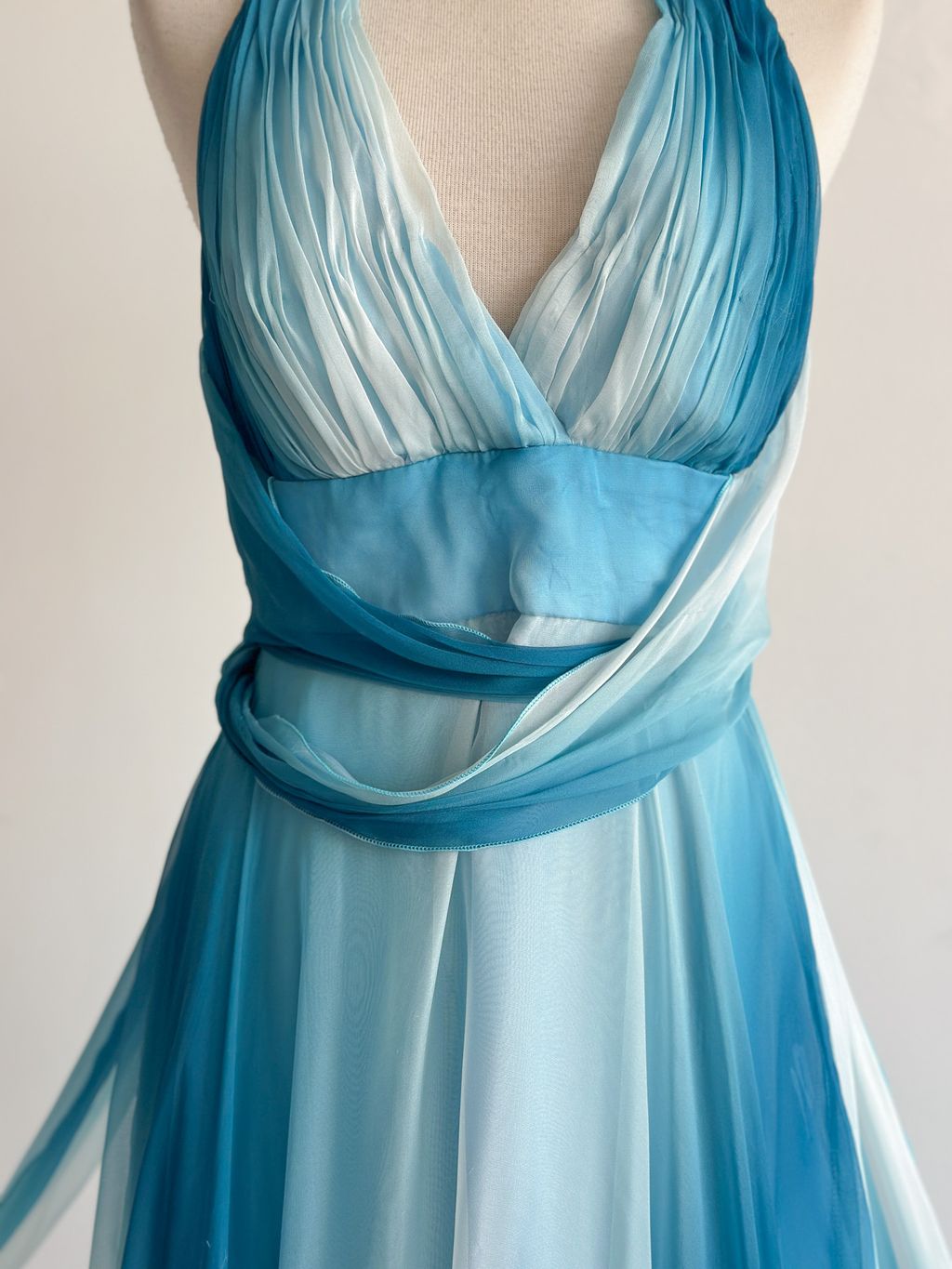 Juju & Christine Ombre Ethereal Chiffon Gown (S-M) – Violette Wears