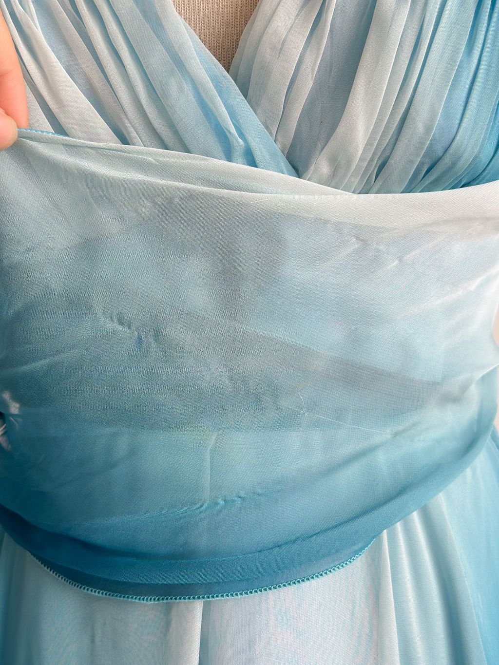 Juju & Christine Ombre Ethereal Chiffon Gown (S-M) – Violette Wears