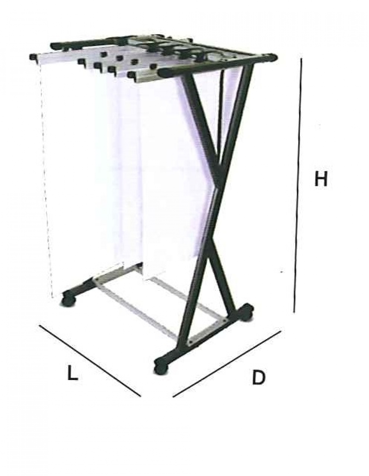 Front Loading Plan Hanger Stand ZETA Series Model: W-WP-ZT25 ...