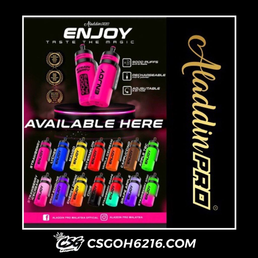 Aladdin Pro 9000 Puffs Aladdin Enjoy Disposable 9000Puffs ALADDIN PRO ... Aladdin Pro 9000 Puffs Aladdin Enjoy Disposable 9000Puffs ALADDIN PRO ...