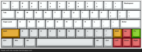 Play Keyboard 64 RGB Hotswappable PCB v1 - South Facing LED Version