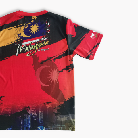 Malaysia Merdeka Commemorate Design Tee (Short Sleeve) – MRB Apparel