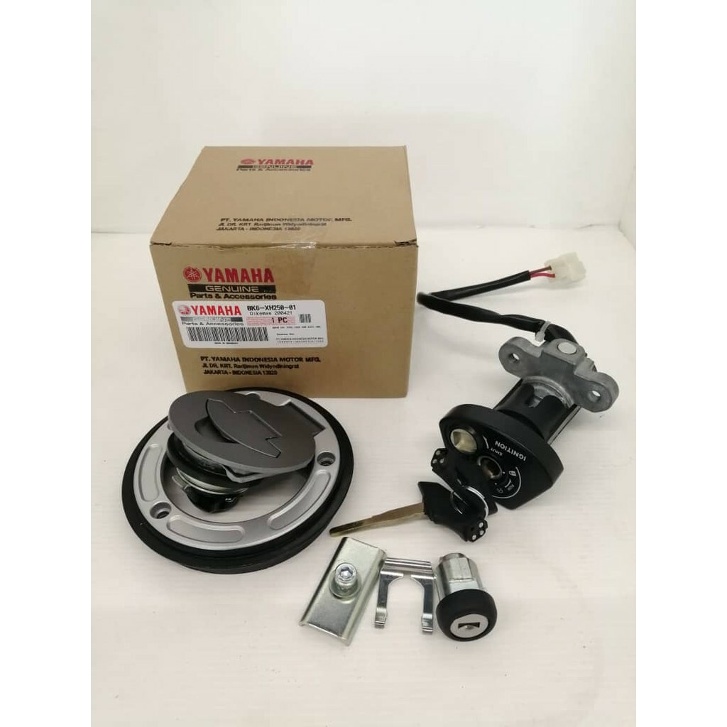 ORIGINAL MOTOR YAMAHA R15 MAIN SWITCH KEY SET KUNCI SET FULL SET DEPAN ...
