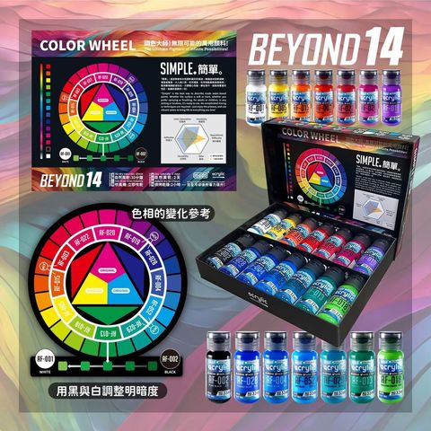 Modo Beyond 14 Colors Water Basic Starter Set Gloss and Flat – Epoch Story