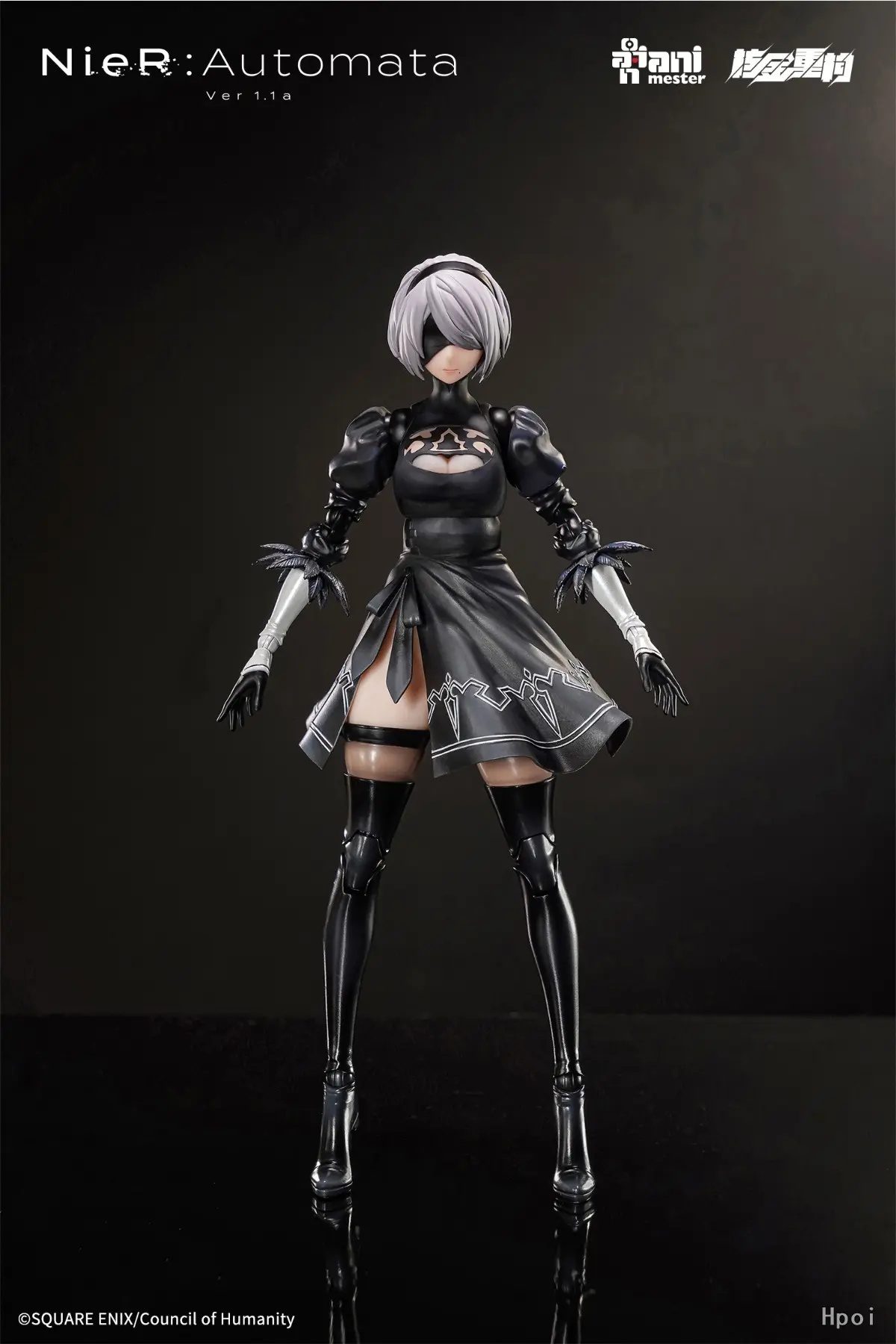 AniMester X Nuclear Gold Reconstruction YoRHa No.2 Type B - 1/9 Scale ...