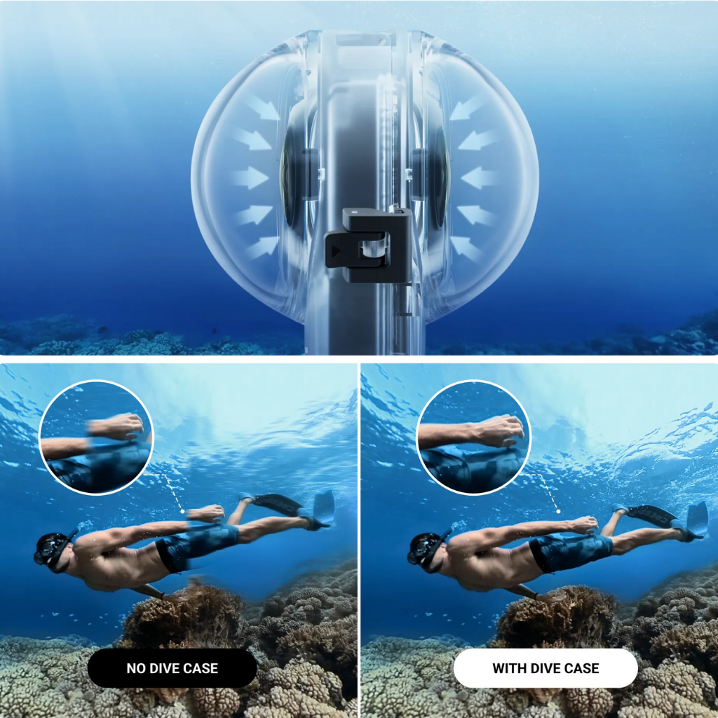 Insta360 X3 Invisible Dive Case – Drones Kaki | DJI Enterprise ...