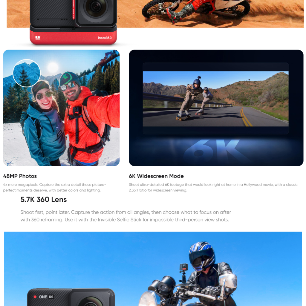 Insta360 ONE RS 1-Inch Wide Angle Lens – Drones Kaki | DJI Enterprise ...