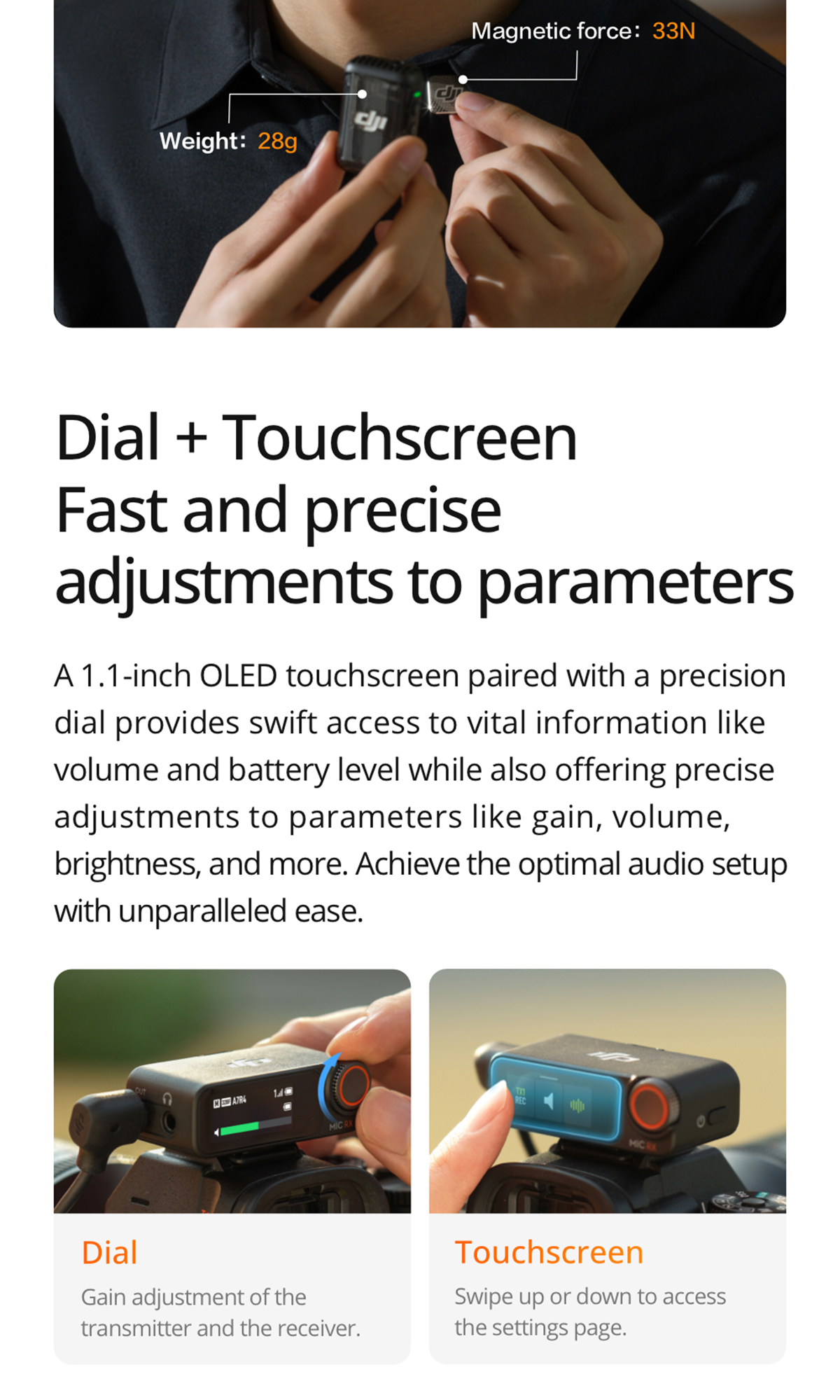 DJI Mic 2 (2TX + 1RX) – Drones Kaki | DJI Enterprise Authorized Store