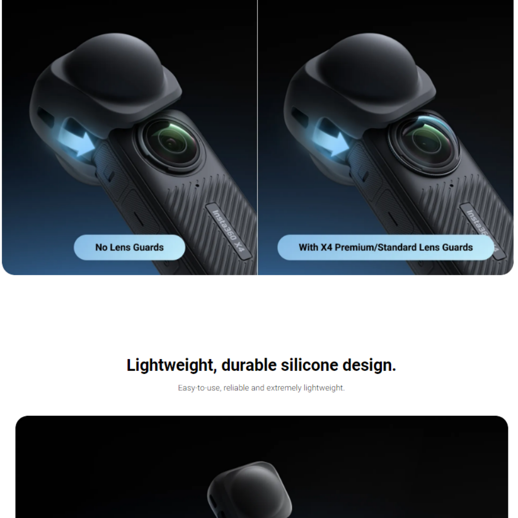 Insta360 X4 Lens Cap – Drones Kaki | DJI Enterprise Authorized Store