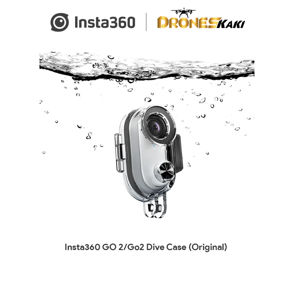 Insta360 GO 2/Go2 Dive Case (Original) – Drones Kaki | DJI Enterprise ...