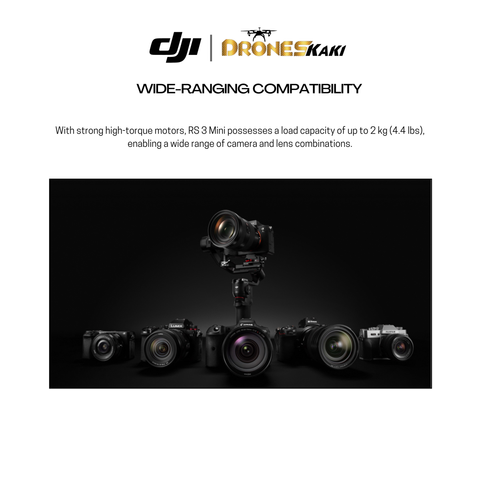 DJI RS3 Mini – Drones Kaki | DJI Enterprise Authorized Store