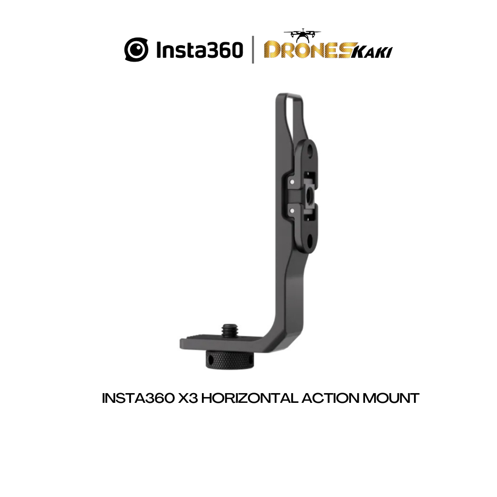 Insta360 X3 Horizontal Action Mount – Drones Kaki | DJI Enterprise ...